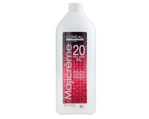 L'Oreal Maji Creme Developer Lotion 20 Volume 6% 33.8 oz Fully ...