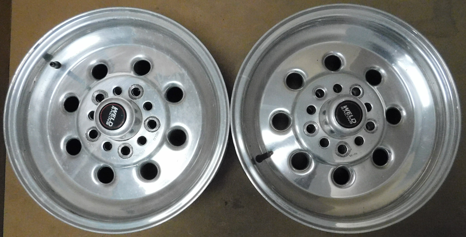 Weld Draglite, 15 X 7.5", 5 On 4 1/2" X 4 3/4" Bolt Circle, 5 1/2" BS ...