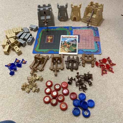 CROSSBOWS AND CATAPULTS GRAND BATTLESET VINTAGE BOARD GAME ACTION GT ...