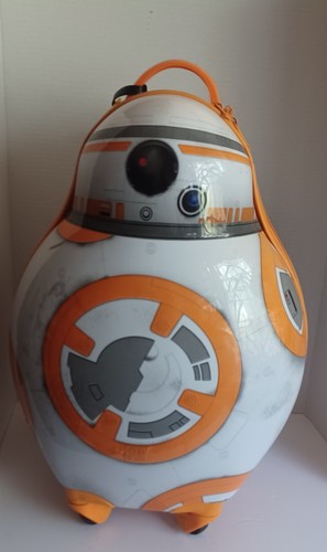 Disney Store BB8 Star Wars Suitcase Luggage Droid Hard Shell Wheeled BB ...