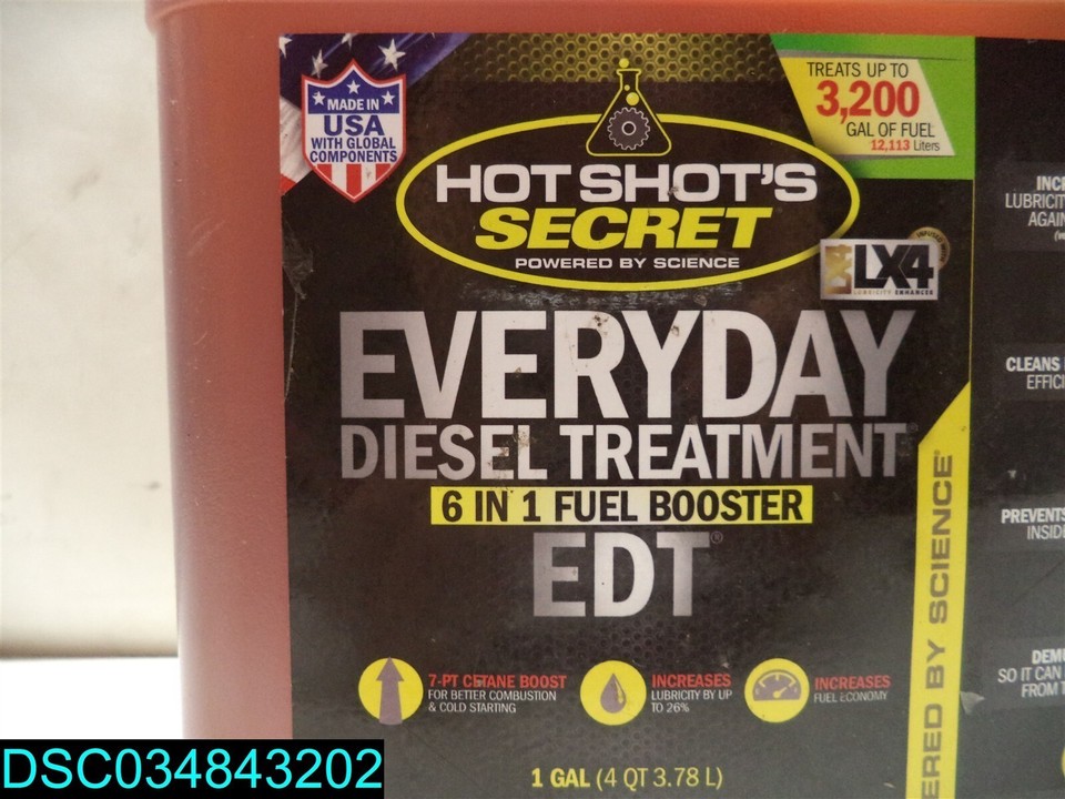 Hot Shot's Secret Everday Diesel Treatment Fuel System Additive ...