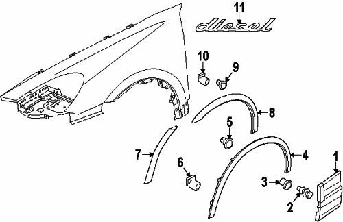 Genuine Porsche Cayenne 92a Wheel Cover Left Black 958559727209B9 for ...