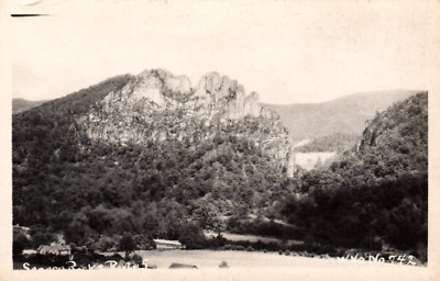 Seneca Rocks Route 5 W. Va. Real Photo Vintage Postcard No. 742 | eBay
