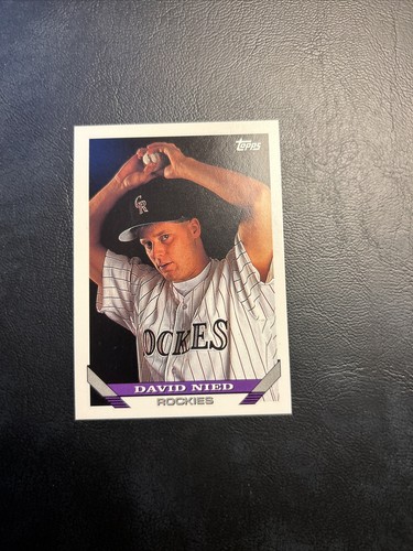 Bxc 1993 Topps #444 David Nied Colorado Rockies | eBay