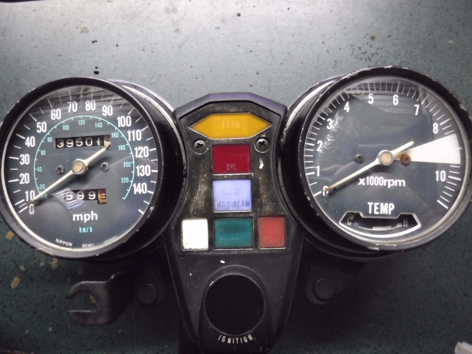 75-79 HONDA GOLDWING 1000 OEM GAUGES METER SPEEDO TACH 37200-431-671 ...