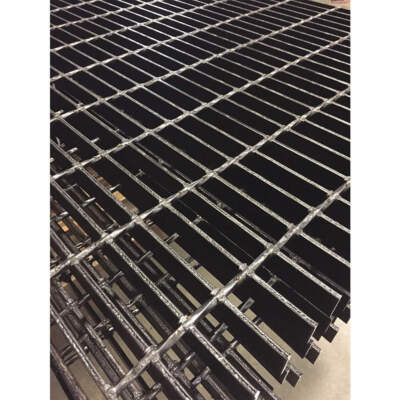 GRAINGER APPROVED 20188S100-B4 Carbon Steel Rectangle Bar Grating,4' L ...