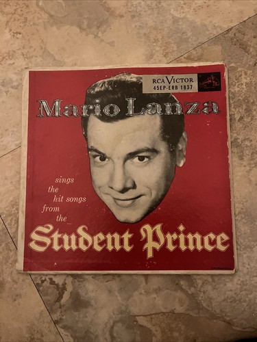 Mario Lanza - The Student Prince - RCA Victor Red Seal - LM-1837 - LP ...