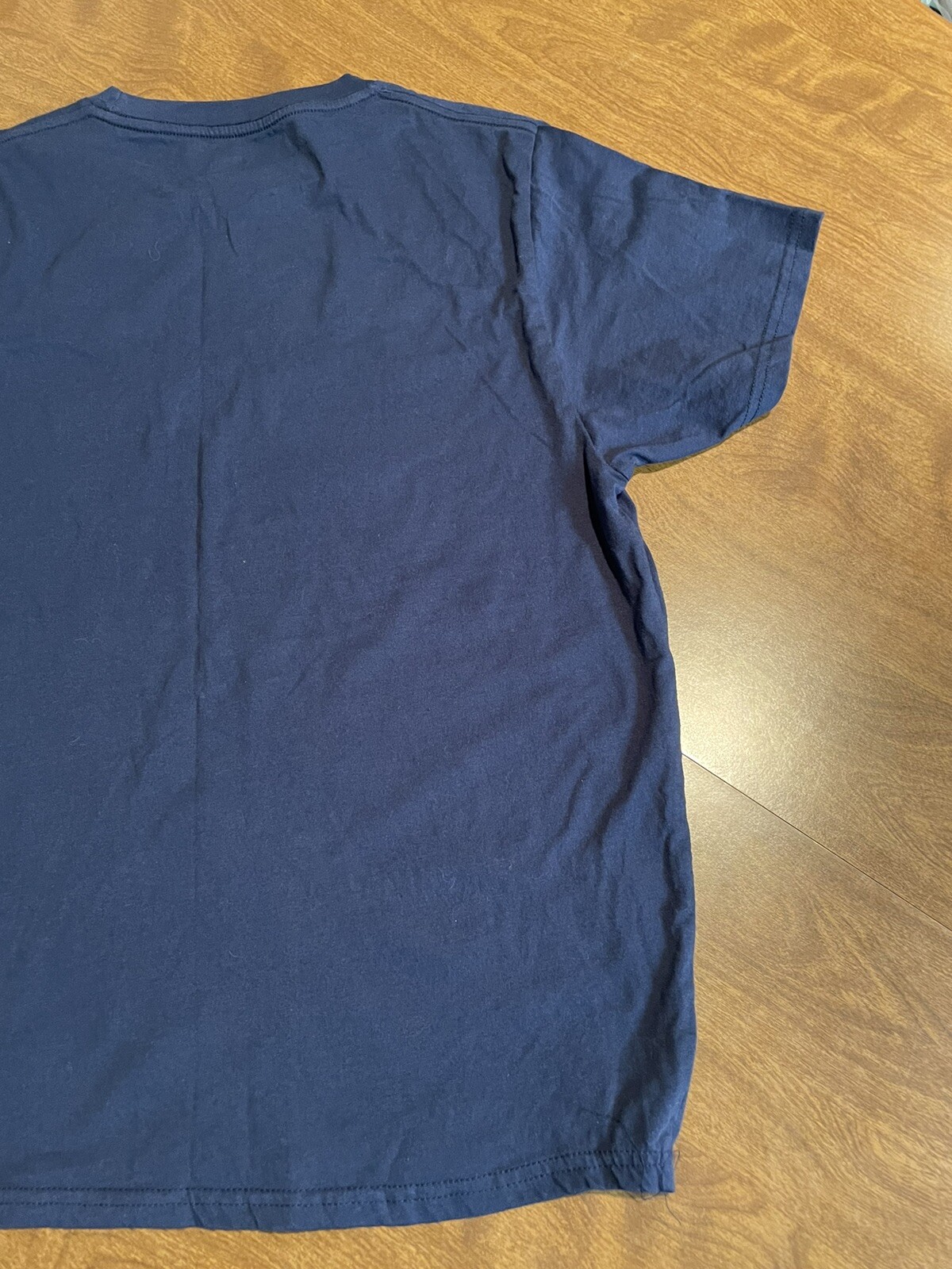 PO Men's Navy Blue Tee Shirt Patriotic Size XL Short Sleeves Home of ...