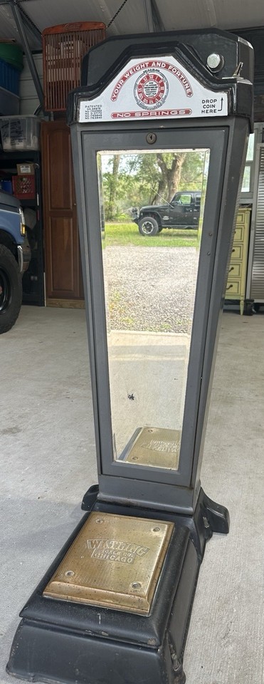 Watling Vintage Coin Operated Watling Scale / Coin Scales / Vintage ...