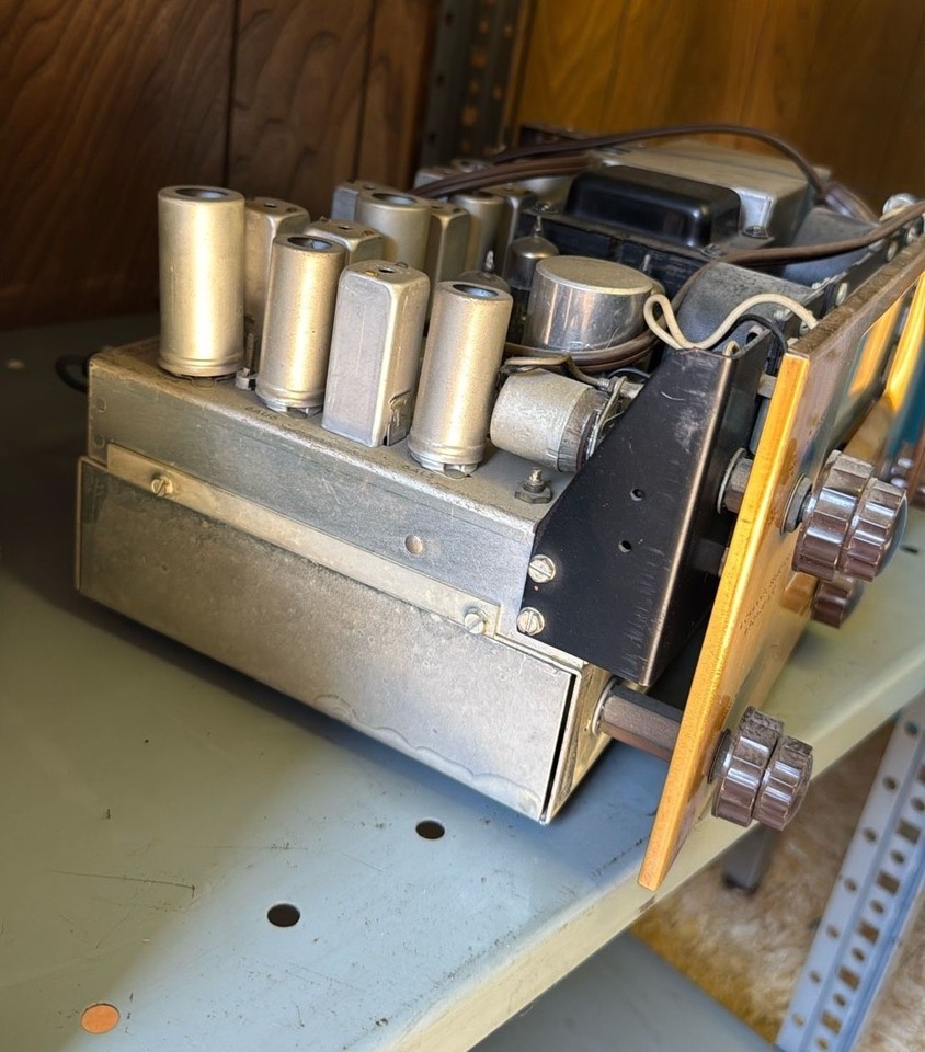 Vintage The Fisher Series Eighty 80 Model 80-T AM/FM Console Tube Tuner ...