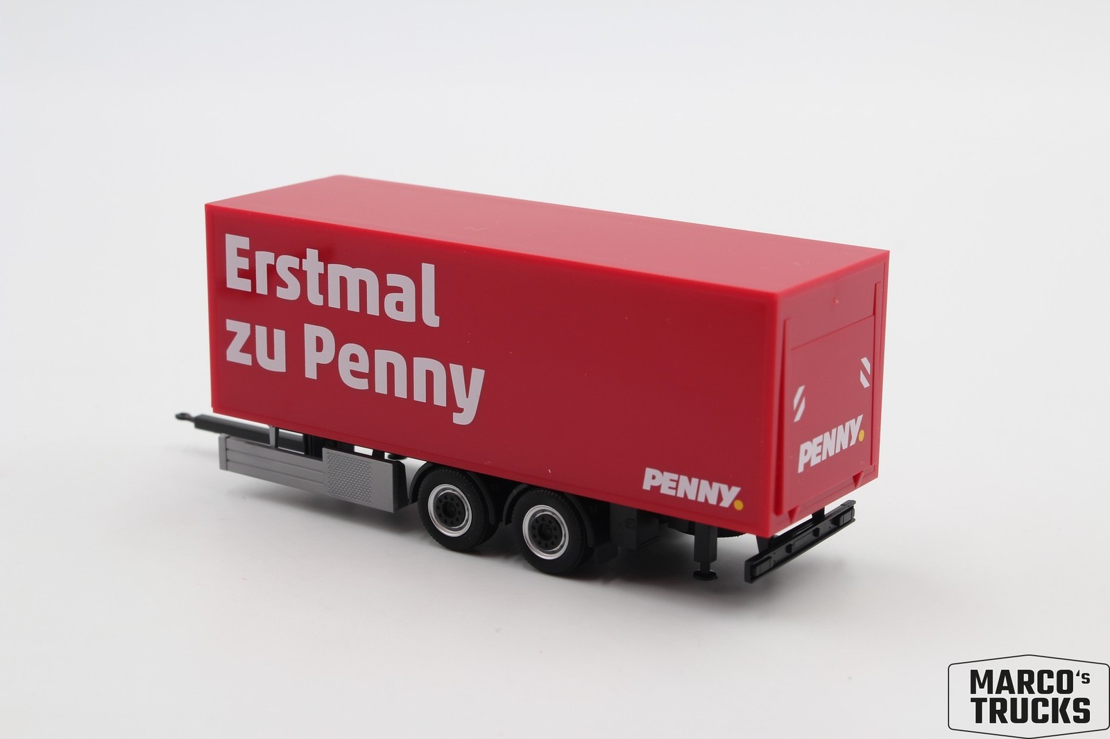 Herpa refrigerated box trailer "Penny" from 320269 1/87 /HN4226-2 | eBay UK