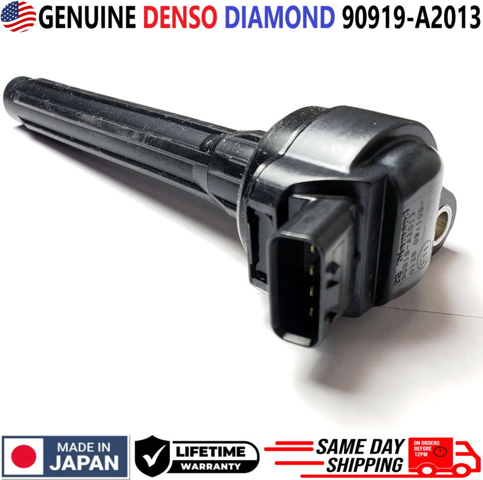 GENUINE DENSO DIAMOND x1 Ignition Coil For 2006-2022 Toyota Lexus ...