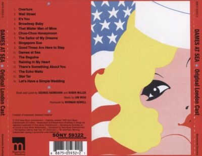 DAMES AT SEA [ORIGINAL LONDON CAST 1969] NEW CD 888750593221 | eBay