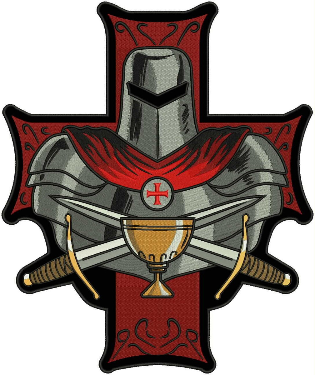 Knights Templar Clip Art Medieval Knight. Templar Knight Illustration.