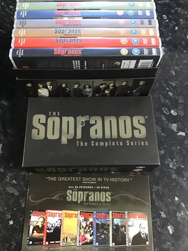 The Sopranos The Complete Series 1 - 6 Box Set Dvds 28 Disc Collectors ...