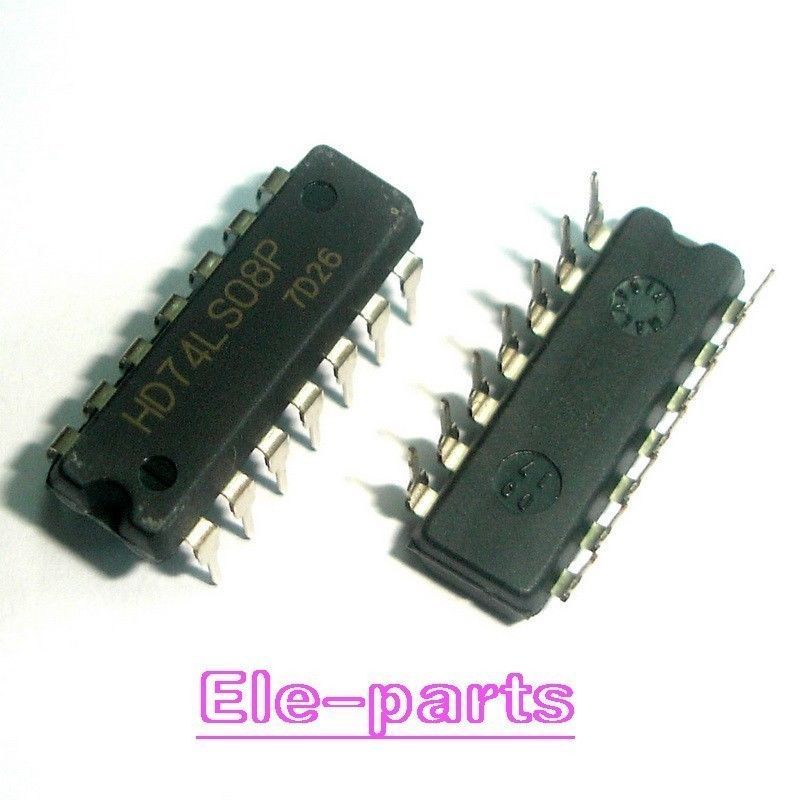 10 PCS HD74LS08P DIP-14 74LS08 Quadruple 2-Input Positive AND Gates IC ...