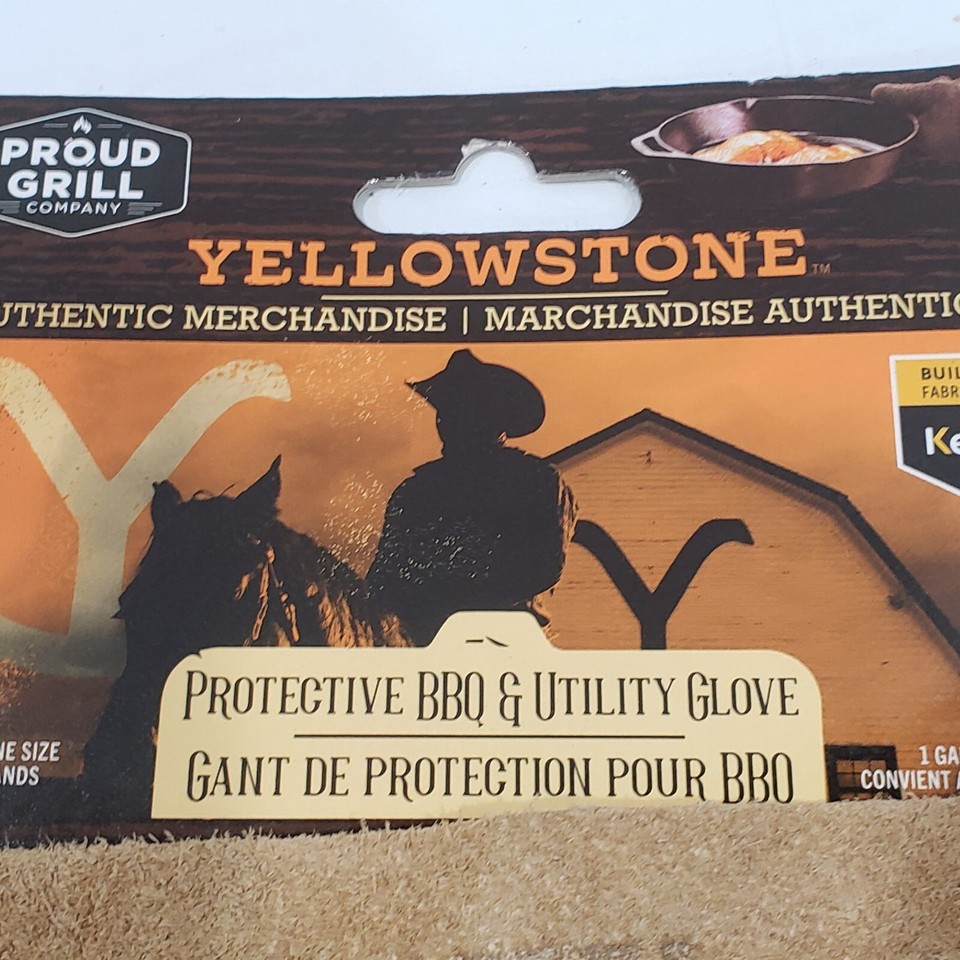 Proud Grill Yellowstone BBQ & Utility Glove made with Kevlar NEW | eBay