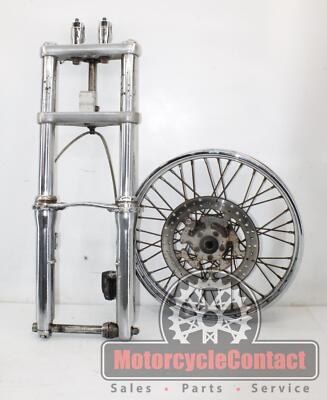 07-11 DYNA WIDE GLIDE UPGRADE FRONT END WHEEL FORKS FORK RIM TRIPLE ...