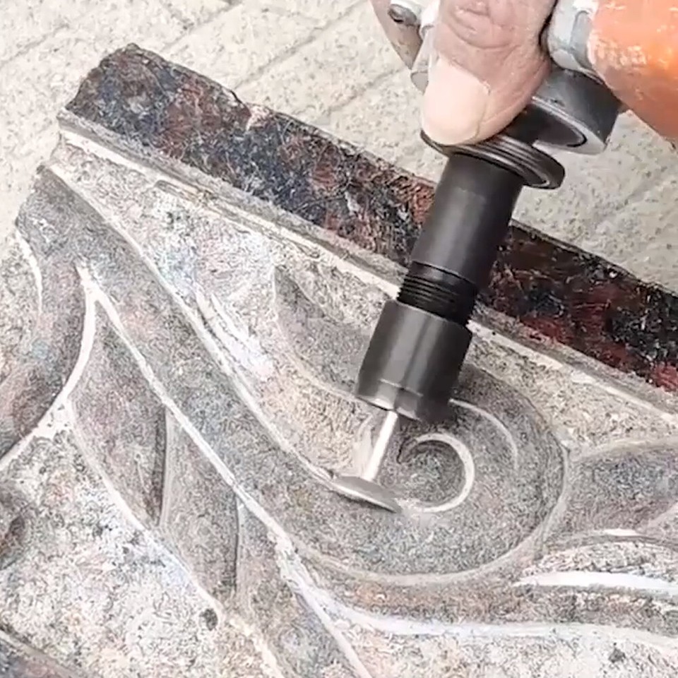 3/6mm Angle Grinder to Straight Grinder Chuck for 100-type Angle ...