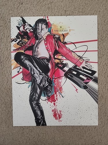 WWE NXT 2016 Live Event Poster Signed By Shinsuke Nakamura 11x14 Poster ...