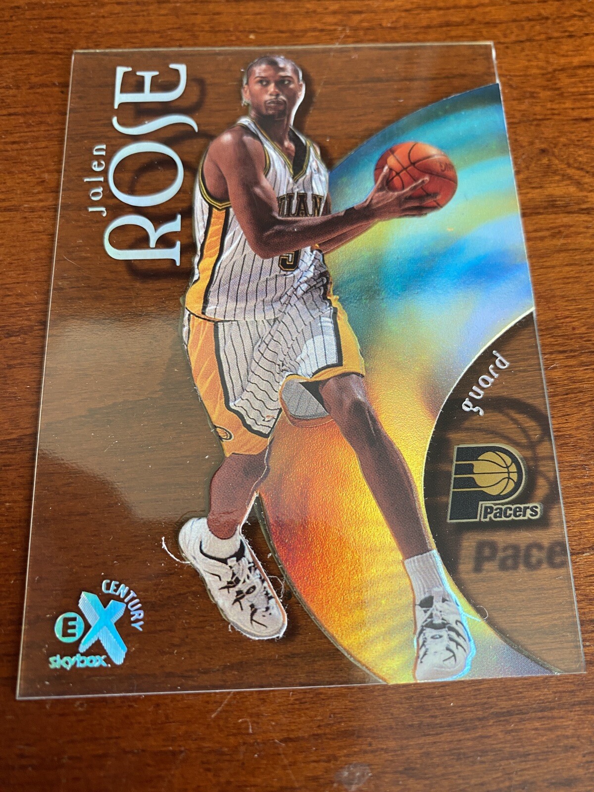 1998-99 E-X Century Indiana Pacers Basketball Card #44 Jalen Rose | eBay