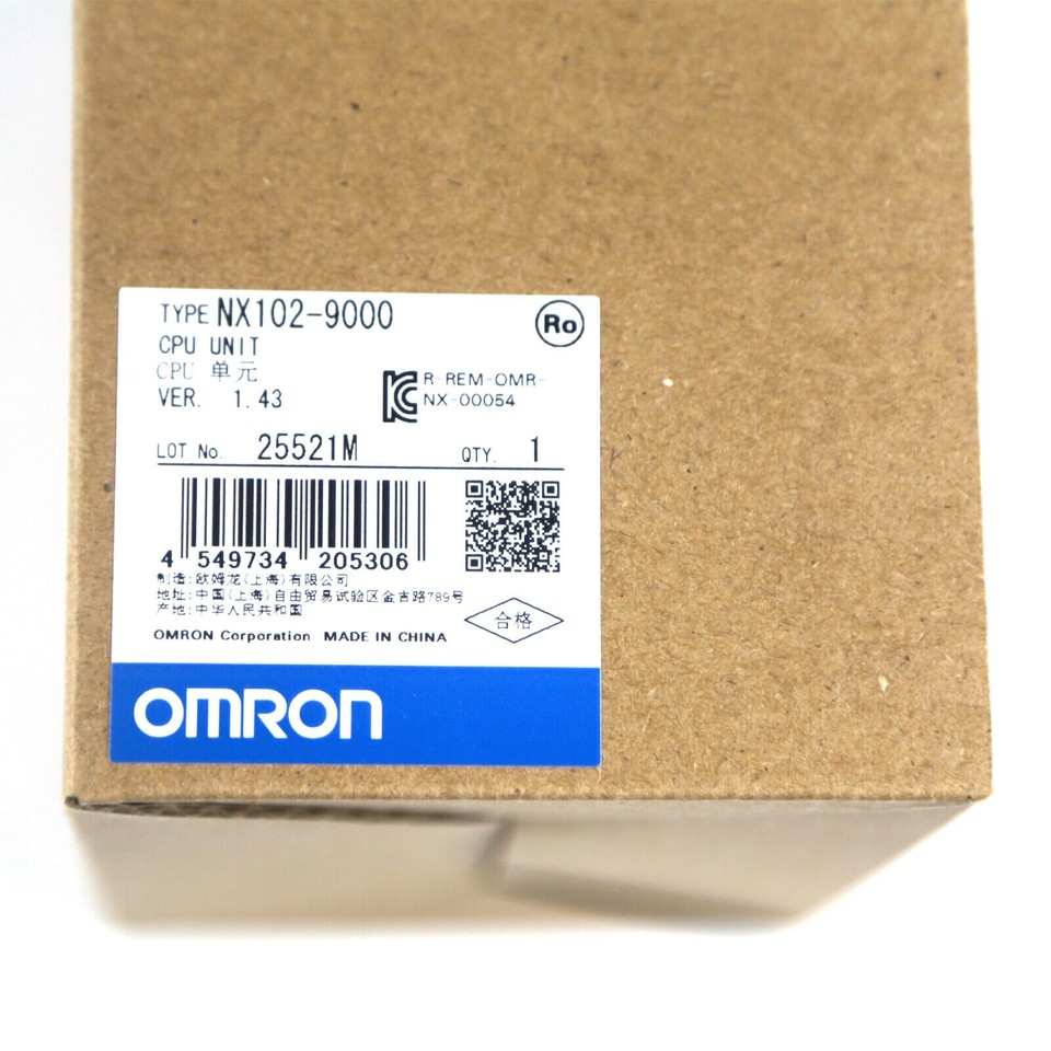 NEW Omron NX102-9000 plc module 4549734205306| eBay