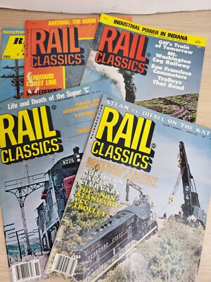 [Vintage Magazines] 1970's "Rail Classics" Hobby Magazines (see photos ...