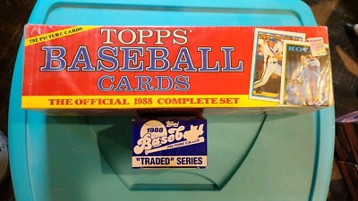1988 Topps Baseball Complete Factory Sealed Set Plus Traded Set | eBay