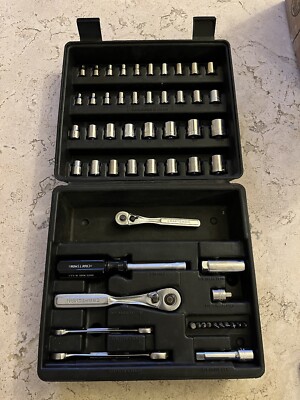 Craftsman 54 Pc SAE/Metric Socket Set w/ Case 3/8” & 1/4” Drive USA 🇺🇸 ...
