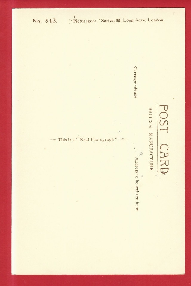 PICTUREGOER FILM STAR POSTCARDS - Card Range 501 to 600 - PICK YOUR OWN ...