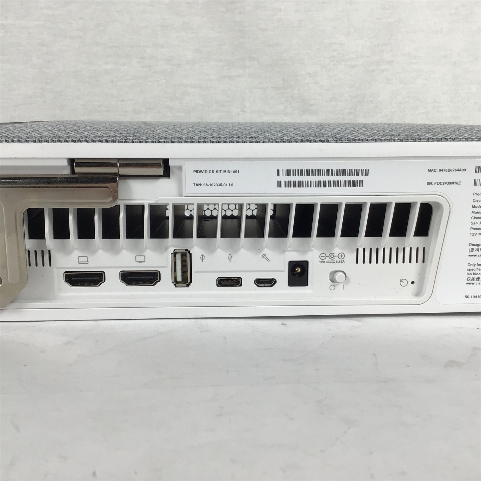 Cisco WebEx TTC7-26 Camera Telepresence Unit for CS-KIT-MINI for sale ...