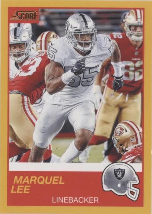 2019 Score - Marquel Lee #41 Gold (RC) for sale online | eBay