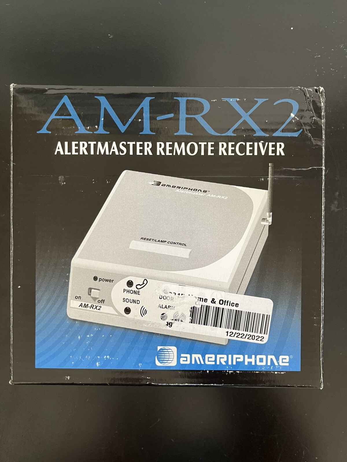 Hearing Impaired Remote Receiver Ameriphone Am-rx2 AlertMaster for sale ...
