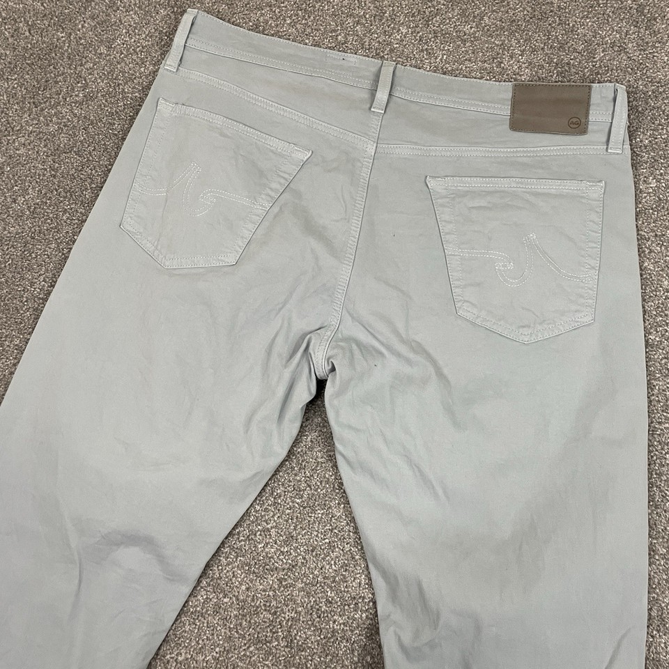 AG Adriano Goldschmied The Graduate Pants Mens 36x32 (Fit 38x34) Sky ...