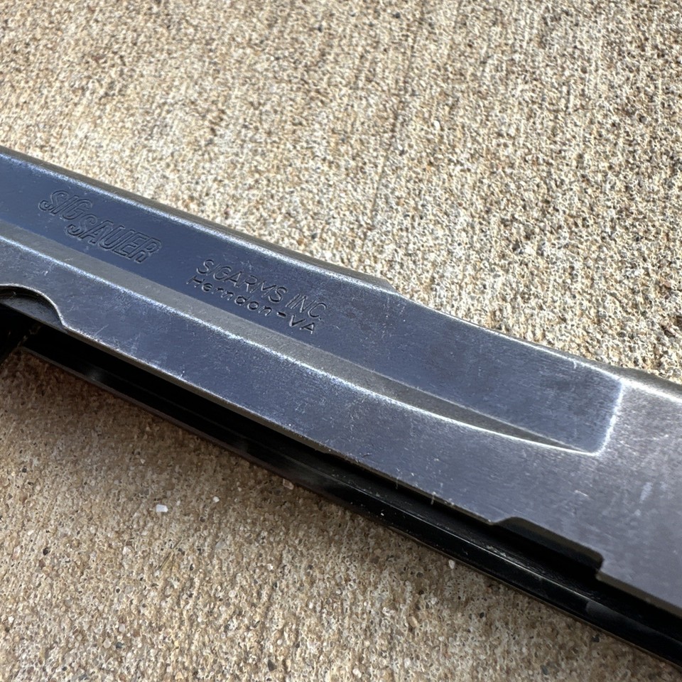 Early Sig Sauer P226 NSW / CRANE, Stripped Slides USGI Surplus Socom ...