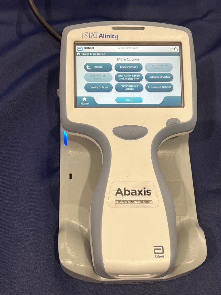 Abaxsis I-Stat Alinity Vetscan Veterinary Blood Analyzer with Printer ...