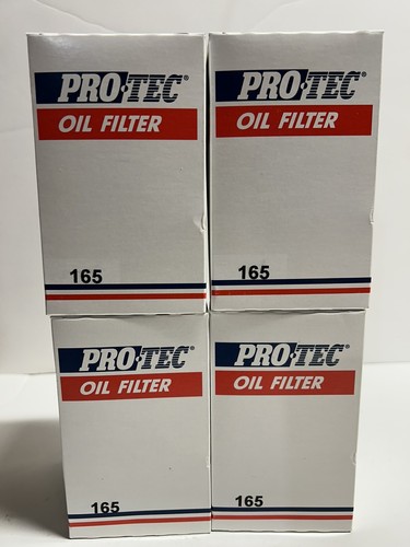 * NEW LOT OF 4 Engine Oil Filters Pro Tec 165 Made By Wix | eBay