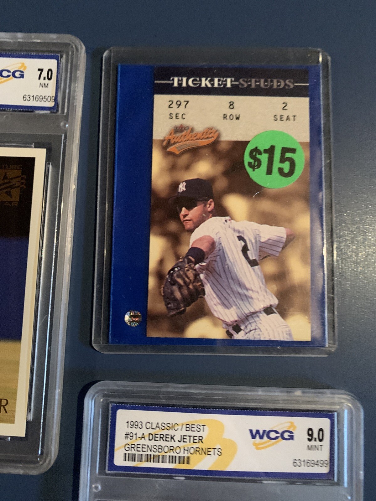 DEREK JETER ROOKIE Arod Mantle DiMaggio MLB Card Lot NM+ New York ...