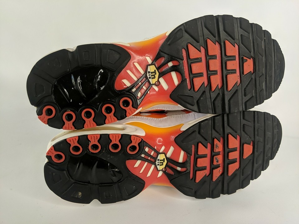 Nike Air Max Plus Tn Sunburn White University Gold Red 604133-132 Size ...
