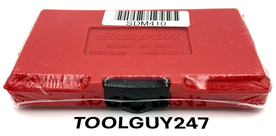 SNAP ON TOOLS SDM410 41Pc Master Metric 1/4" Hex Screwdriver Bit Set ...