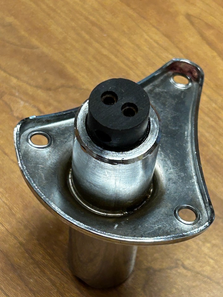 Vintage Chrome Stern Light Socket Base Kainer Perko Chris Craft Century ...