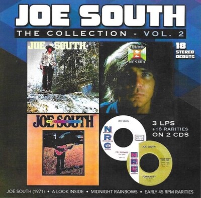 Joe South - Collection, Vol. 2-3 LPs + 18 Rarities on 2 CDs [New CD ...
