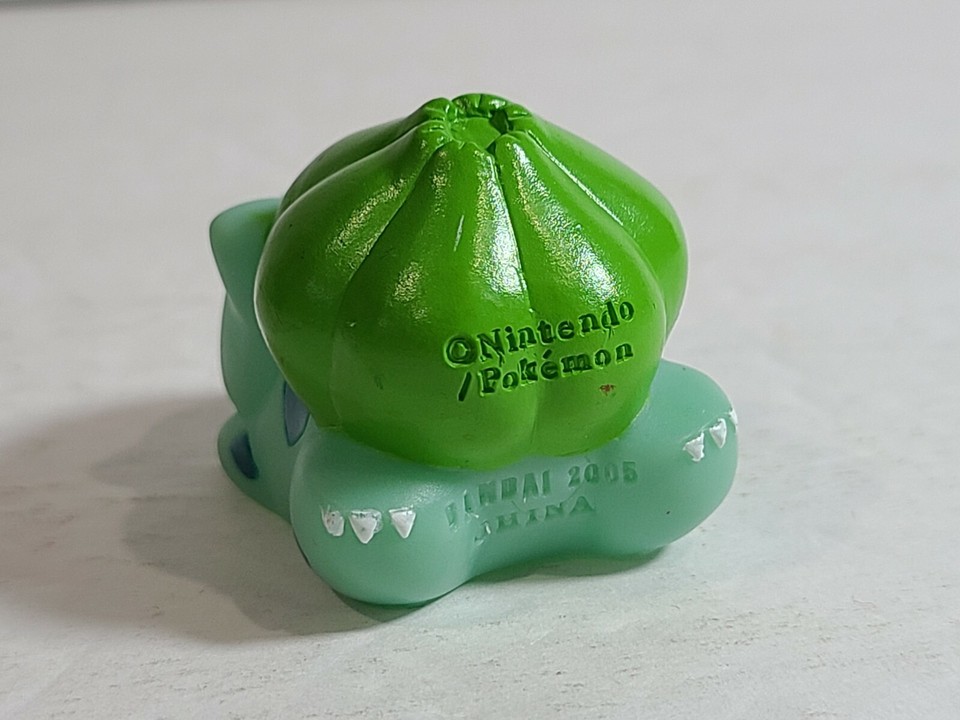 2005 Authentic Pokemon Finger Puppet Bulbasaur Catch Them All Nintendo ...
