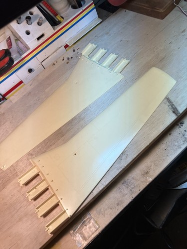 Commanche 15 Wings Cox Thimble Drome Model Airplane Parts .049 Engine ...