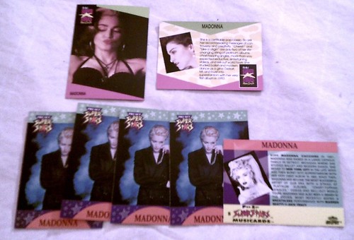 1990 PRO SET PROMO VARIATION MADONNA 5CT + 1992 NO # RARE PROMO PRO SET ...
