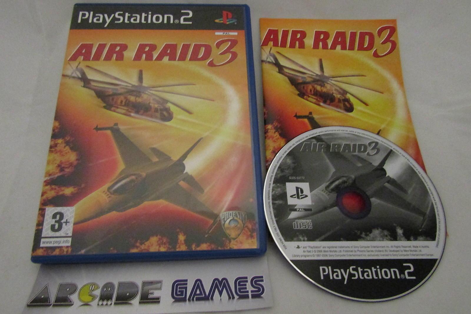 Air Raid 3 PlayStation 2 PAL - Prix - Photo - Présentation