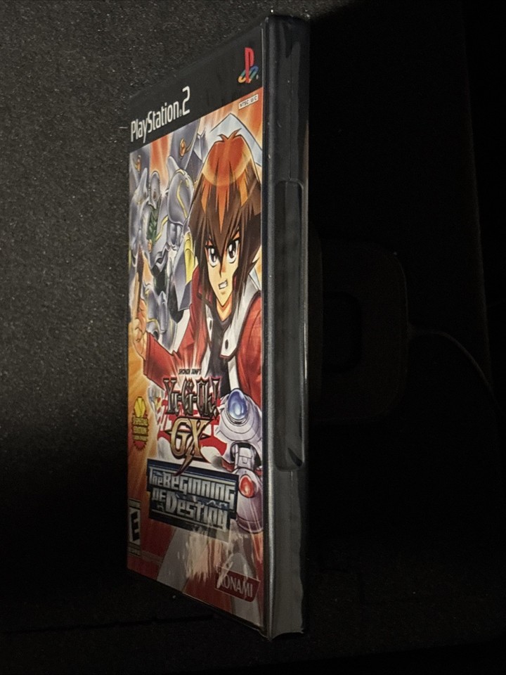 Yu-Gi-Oh GX The Beginning of Destiny (PS2) Factory Sealed Uncirculated ...