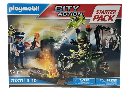 Playmobil 70817 Starter Pack Police Training Building Kit | eBay