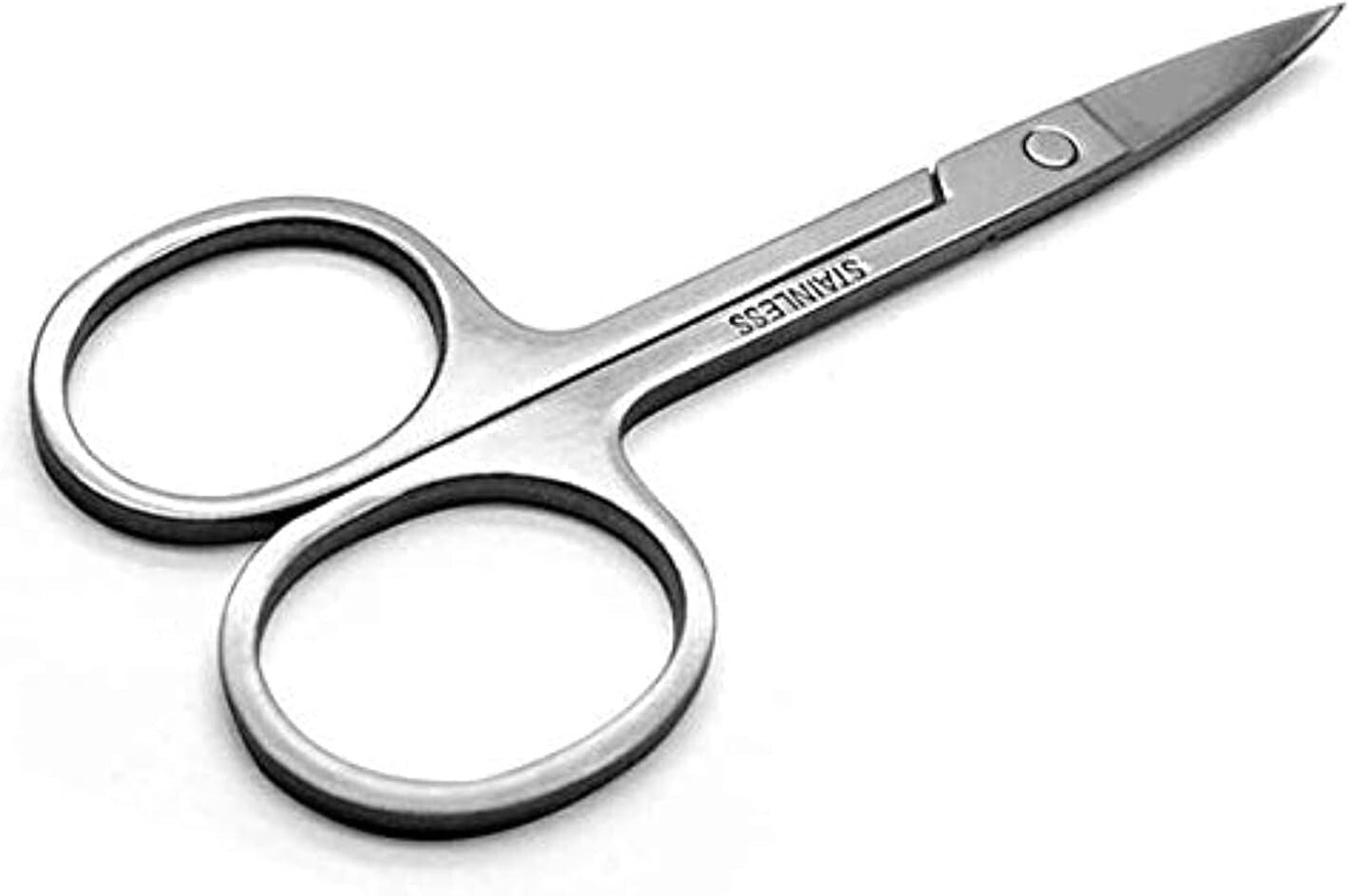 Professional Small Eyebrow& Nose Hair Scissors Manicure Facial Trim ...