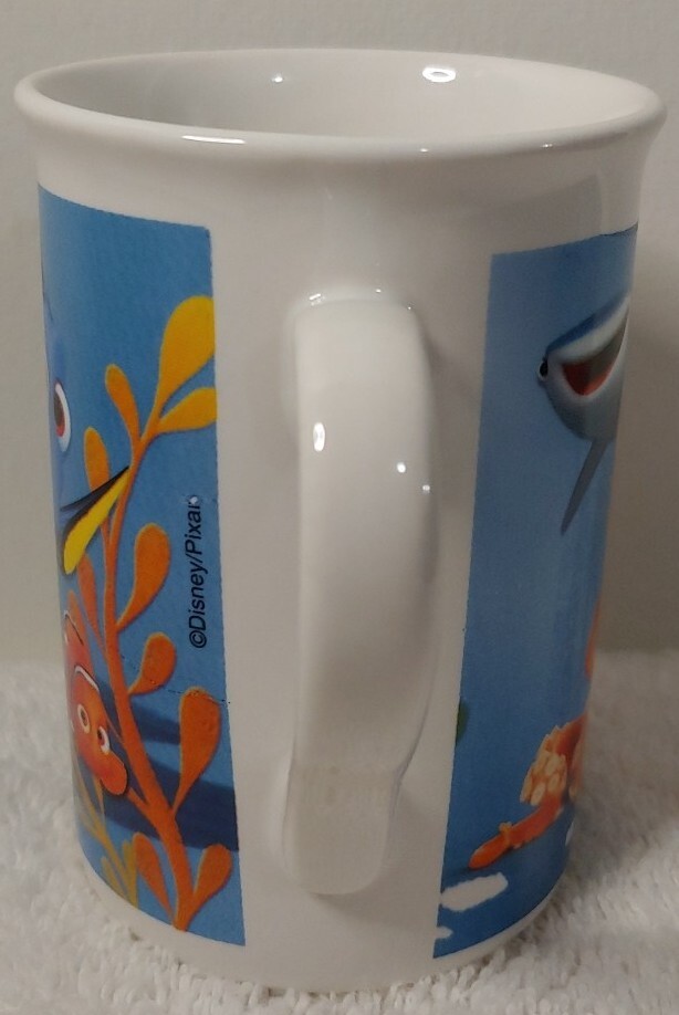 Disney Pixar Finding Nemo Cup Mug Dory Marlin Shark Microwave ...